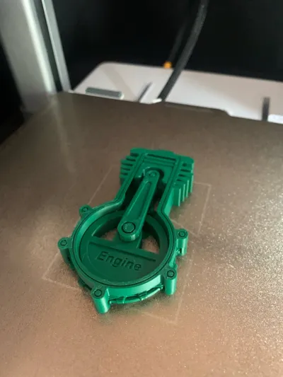 Engine stress-relief toys (no supports, print-in-place, articulated) by ...