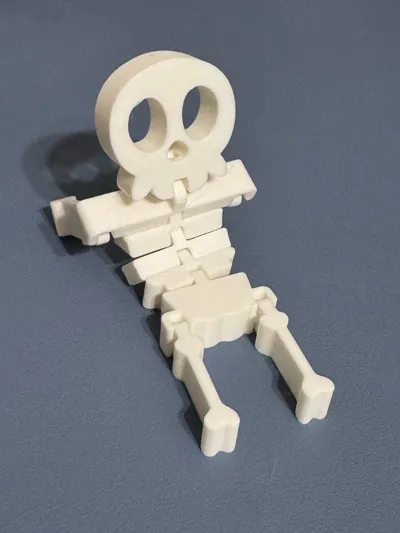 Flexy Skelly - Free 3D Print Model - MakerWorld