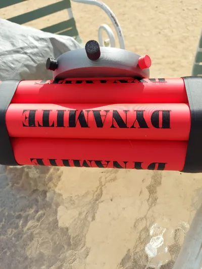 Dynamite Clock Kit-011 by Rober7Crow MakerWorld: Download Free 3D Models