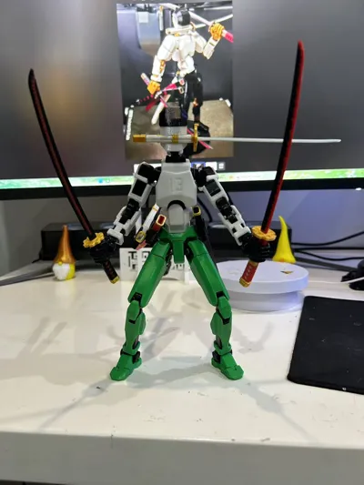 Zoro three sword style 180% dummy 13 by hwch19 MakerWorld: Download ...