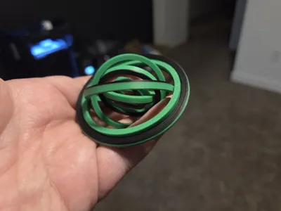 Gyro Fidget Rings by Marwolaeth MakerWorld: Download Free 3D Models