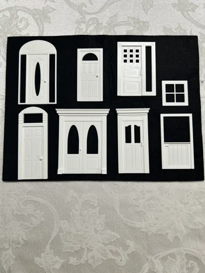 1:24 Scale Doors by Brewno MakerWorld: Download Free 3D Models
