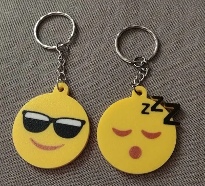 Emoji Keychain by Mohammad AD MakerWorld: Download Free 3D Models