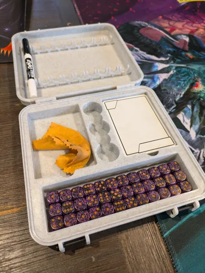 Magic the Gathering Dry Erase Token and Marker Box - Free 3D Print ...