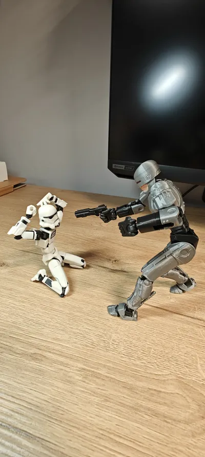 DUMMY 13 - Robocop Armor Remixed by RandomFilament MakerWorld: Download ...