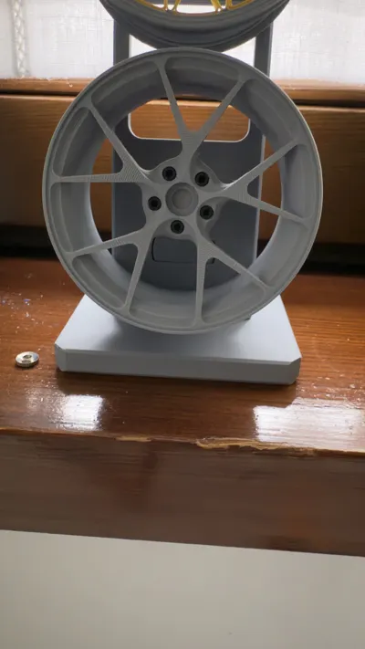 BBS Wheel Desktop Decoration Set by WEIWAY MakerWorld: Download Free 3D ...