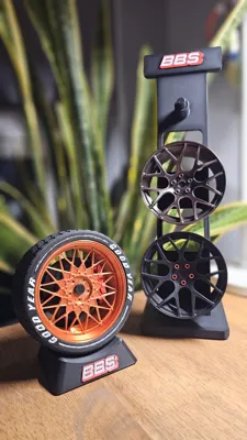 BBS Wheel Desktop Decoration Set by WEIWAY MakerWorld: Download Free 3D ...