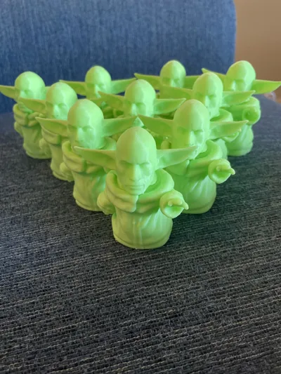 Baby Rock Grogu (Yoda - Grogu) by Blobi MakerWorld: Download Free 3D Models