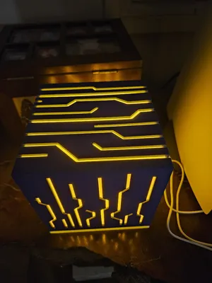 Cube Lamp by Sevro MakerWorld: Download Free 3D Models