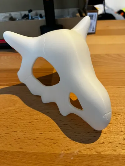 Pokemon Cubone Skull Mask for Cosplay or Decor by Afran3D - MakerWorld