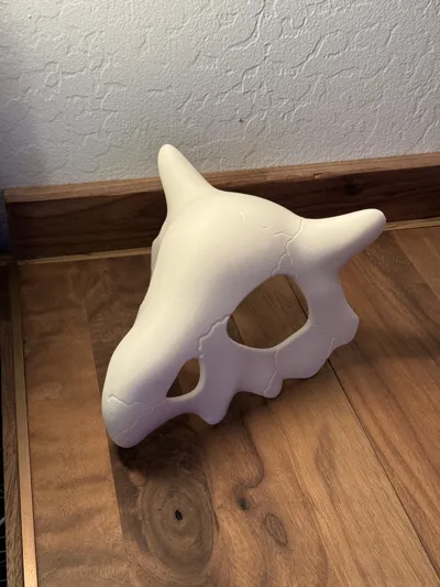Pokemon Cubone Skull Mask for Cosplay or Decor by Afran3D MakerWorld ...
