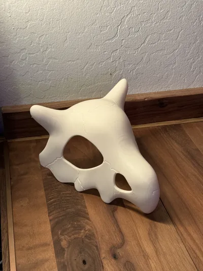 Pokemon Cubone Skull Mask for Cosplay or Decor by Afran3D MakerWorld ...