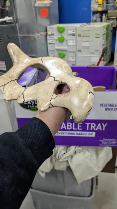 Pokemon Cubone Skull Mask for Cosplay or Decor by Afran3D MakerWorld ...
