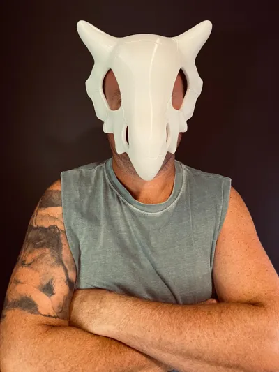 Pokemon Cubone Skull Mask for Cosplay or Decor by Afran3D MakerWorld ...