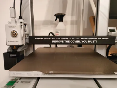 A1 X軸ダストカバー 作成者： NYDER MakerWorld：無料3Dモデルをダウンロード