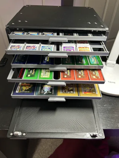 Ultimate game cartridge storage chest. by NoycePrints MakerWorld ...