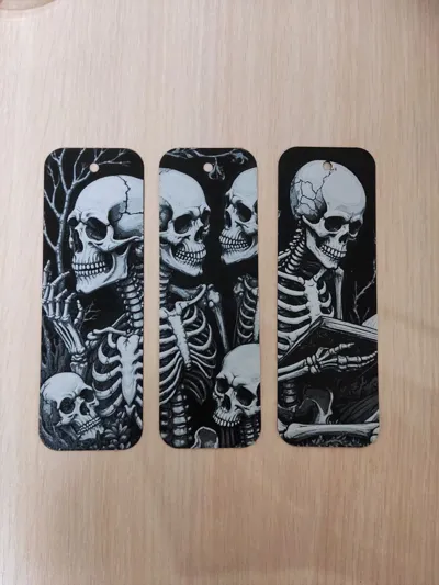 Skeleton Bookmarks by Bamingo Design MakerWorld: Download Free 3D Models