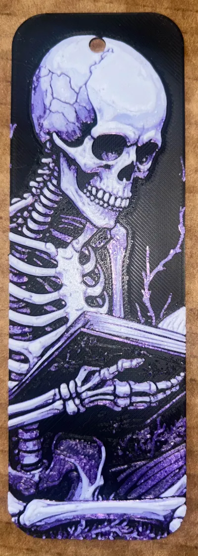 Skeleton Bookmarks by Bamingo Design MakerWorld: Download Free 3D Models