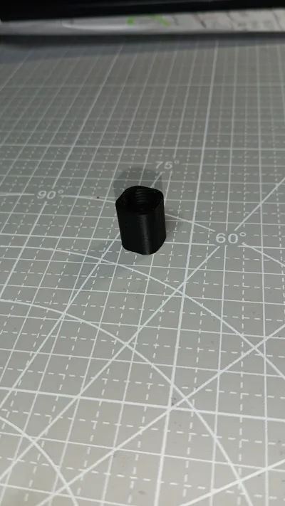 PTFE PC4-M10 coupler - no supports by Plastic Melter MakerWorld ...