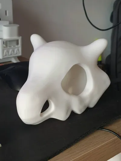 Cubone Pokemon Skull - Free 3D Print Model - MakerWorld
