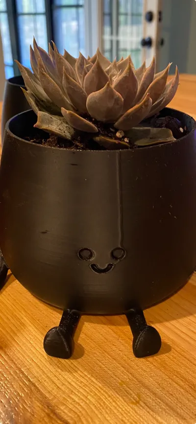 happy plant pot :) by keetah - MakerWorld