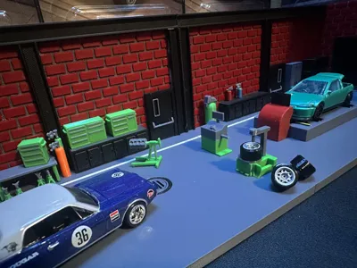 Hotwheels display by Jayhuc - MakerWorld