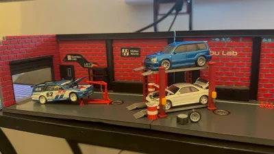 Exhibición de Hot Wheels por Jayhuc MakerWorld: Descarga Modelos 3D Gratuitos