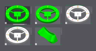 Christmas Clocks by MadMax3D MakerWorld: Download Free 3D Models