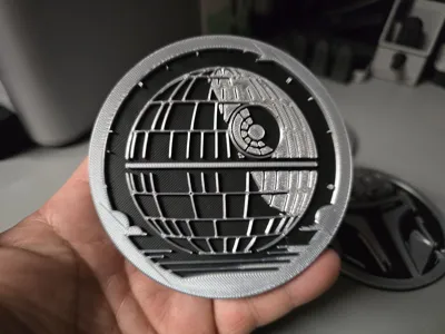 Star Wars Coaster - Free 3D Print Model - MakerWorld
