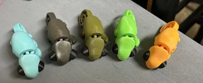 Articulated Chameleon By Waffly3d Makerworld