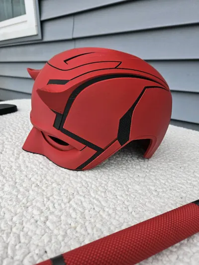 DareDevil Helmet by IMPERIAL CREATIONS 3D PRINTS MakerWorld: Download ...