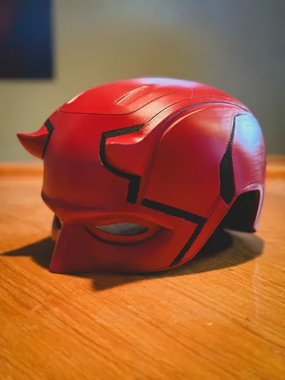 DareDevil Helmet - Free 3D Print Model - MakerWorld