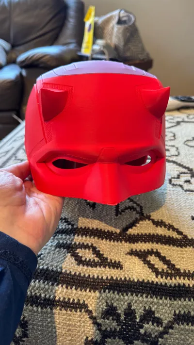 DareDevil Helmet - Free 3D Print Model - MakerWorld