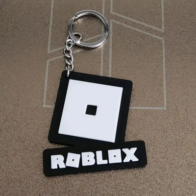 Roblox Logo Keychain by amstaffcrew MakerWorld: Download Free 3D Models