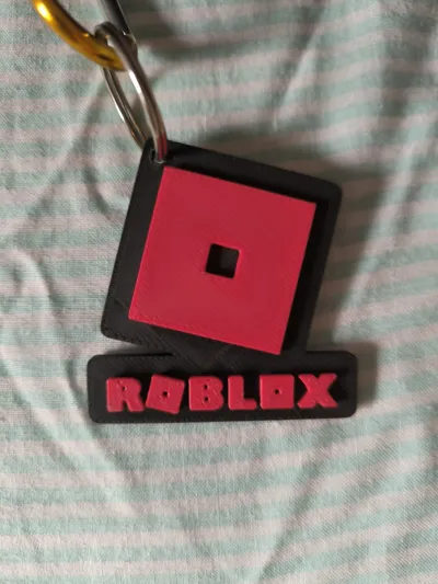 Roblox Logo Keychain - Free 3D Print Model - MakerWorld