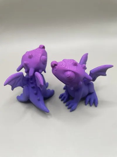 CUTE DRAGON KEYCHAIN - Free 3D Print Model - MakerWorld