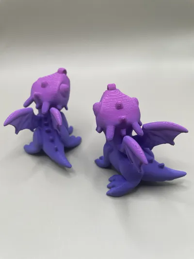 CUTE DRAGON KEYCHAIN - Free 3D Print Model - MakerWorld