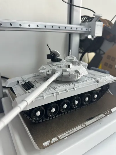 T90 tank by 老咸鱼 MakerWorld: Download Free 3D Models