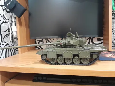 T90 tank by 老咸鱼 MakerWorld: Download Free 3D Models