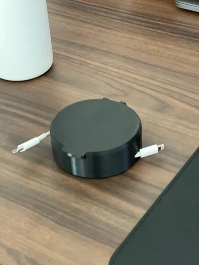 Retractable Cable Organizer - Free 3D Print Model - MakerWorld