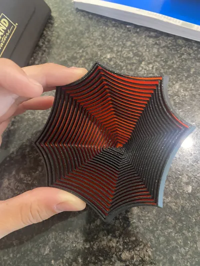 Spider Web Fidget - Dual Color by Xer0cool MakerWorld: Download Free 3D ...