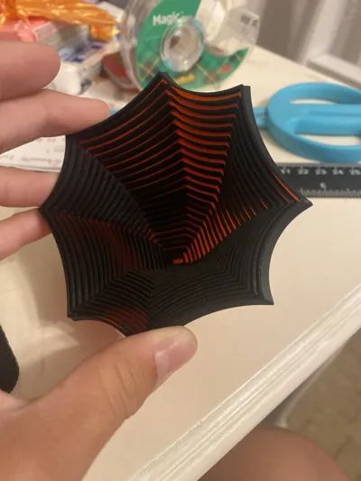 Spider Web Fidget - Dual Color by Xer0cool MakerWorld: Download Free 3D ...