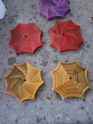 Spider Web Fidget - Dual Color by Xer0cool MakerWorld: Download Free 3D ...