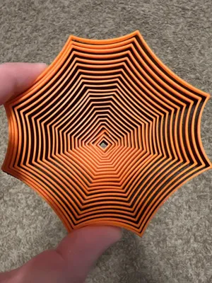 Spider Web Fidget - Dual Color by Xer0cool MakerWorld: Download Free 3D ...
