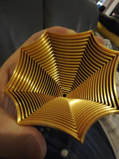 Spider Web Fidget - Dual Color by Xer0cool MakerWorld: Download Free 3D ...