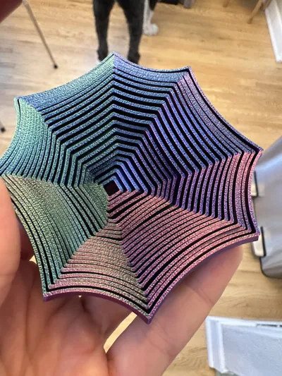 Spider Web Fidget - Dual Color by Xer0cool MakerWorld: Download Free 3D ...