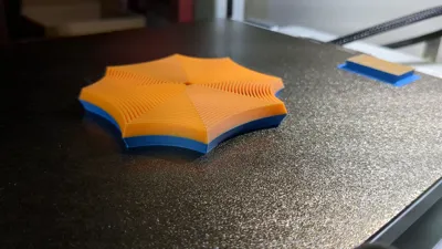 Spider Web Fidget - Dual Color by Xer0cool MakerWorld: Download Free 3D ...