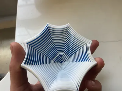 Spider Web Fidget - Dual Color by Xer0cool MakerWorld: Download Free 3D ...