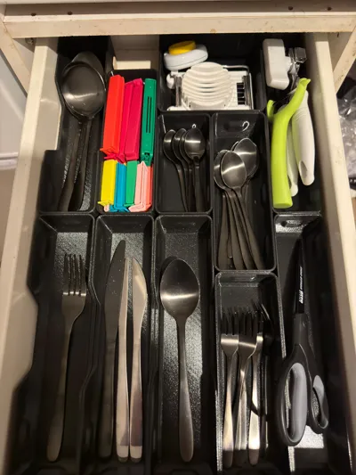 Modular Kitchen Draw Organizer by Josh-3D MakerWorld: Download Free 3D ...