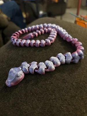 Long Articulated Snek by hollowmaker MakerWorld: Download Free 3D Models